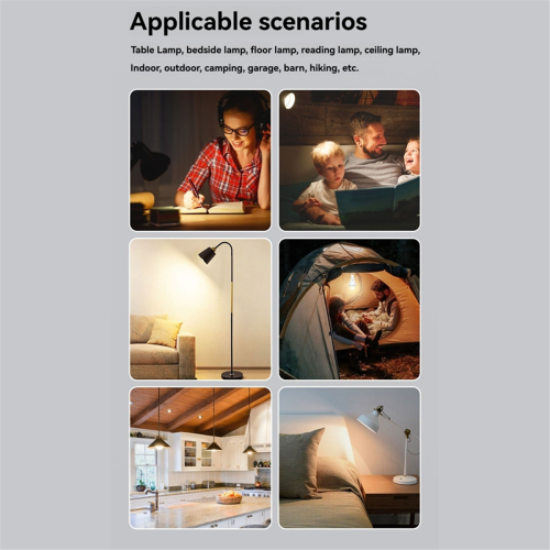 Ampoule LED rechargeable USB sans fil à intensité variable et tactile ...