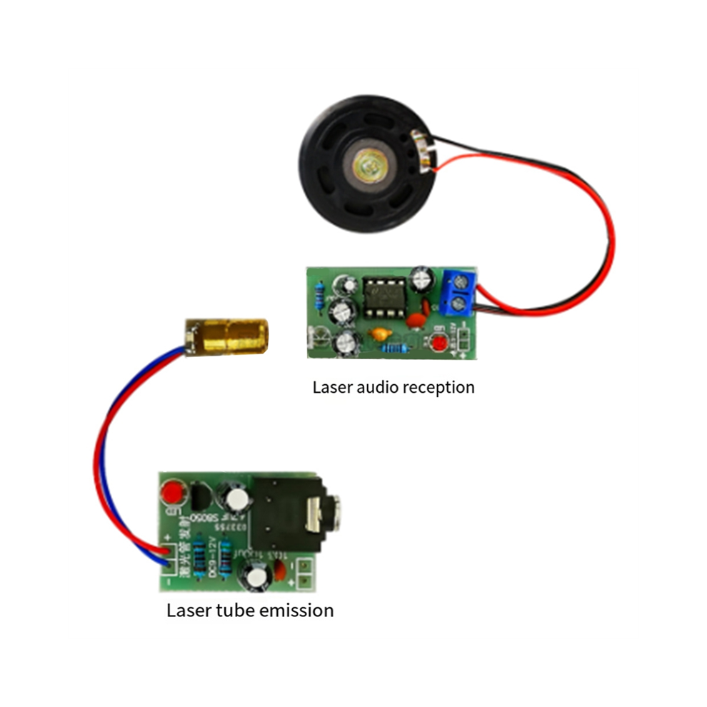 DIY Laser Wireless Audio Transmission Kit Elektronische Produktion on OnBuy