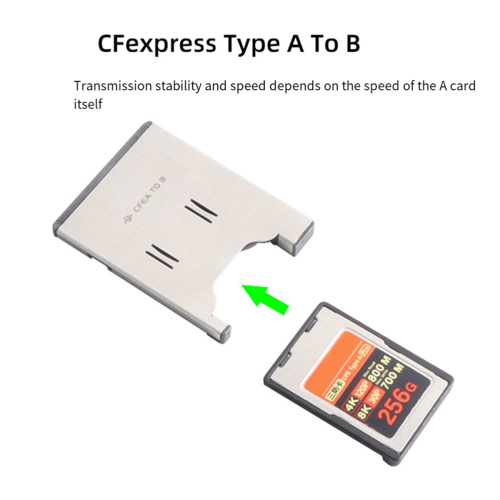 Adaptateur pour carte mémoire CFexpress type A vers porte-carte CFe ...