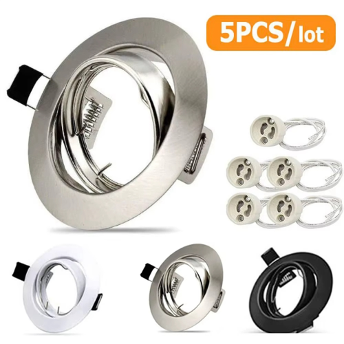 Downlights Frame Fixture Adjustable Downlight Led Holders Cutout B on OnBuy