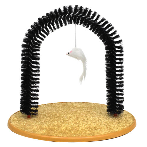 Cat Scratcher,Cat Brushes for Indoor Cats,Cat Arch Self Groomer ...