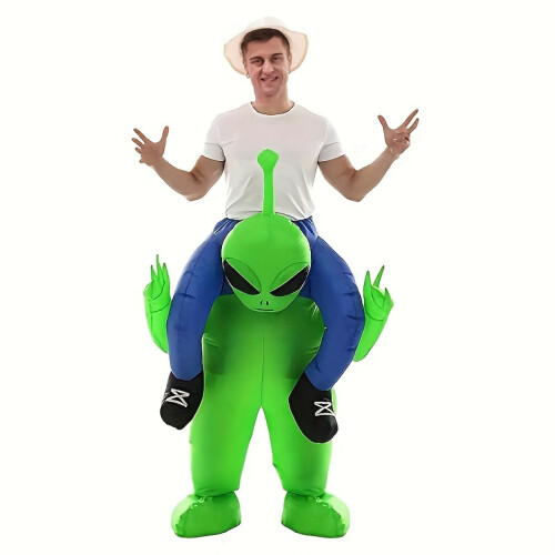 (M/L) [Funny Inflatable Costume] Funny Cute Doll Inflatable Costume ...