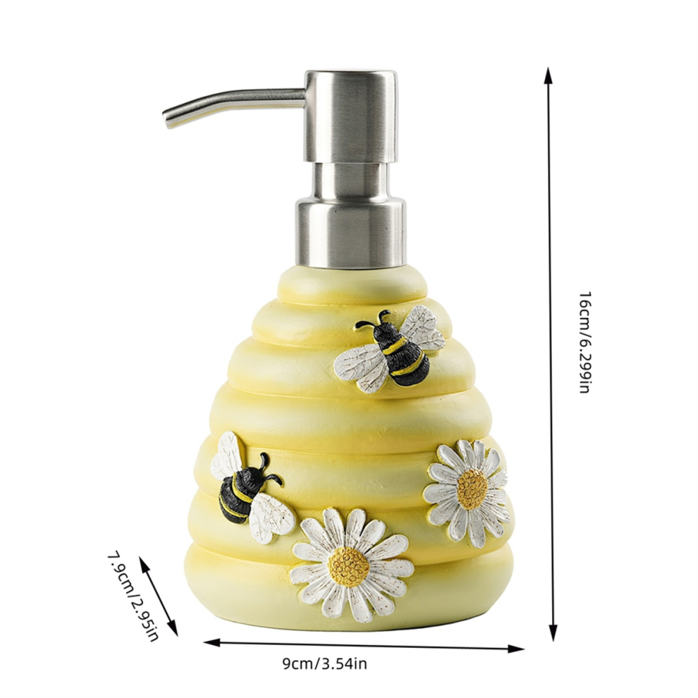 Bee Soap Dispenser Decorative Hand Pump Refillable Soap Dispenser on OnBuy