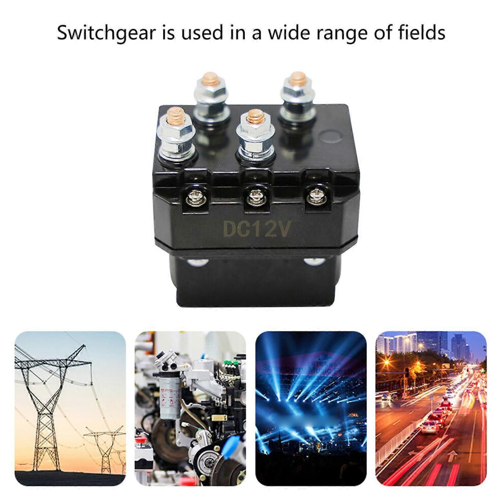 Relais inverseur 12 V 250 A pour treuil électrique - Relais magnétique ...
