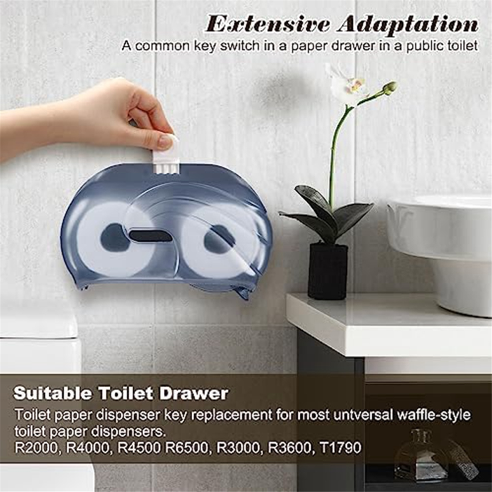 Tissue Dispenser Keys, Toilet Paper Keys Compatibl on OnBuy