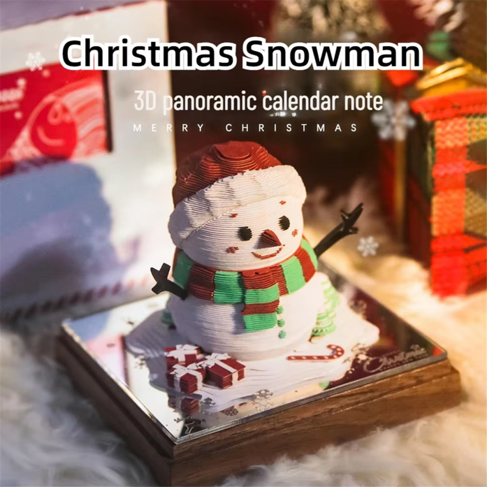 Calendar de birou 3D 2025 – calendare cu foi detașabile – DIY din ...