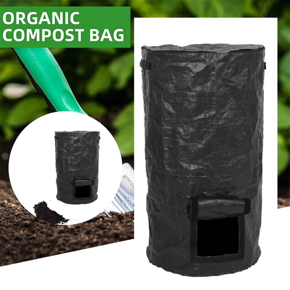 Sac de compost de jardin avec couvercle Sacs à déchets Comp on OnBuy