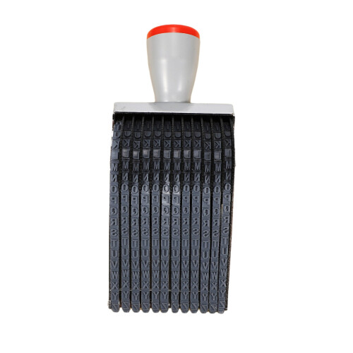 Multipurpose 12 Digit Alphabet Rolling Rubber Stam on OnBuy