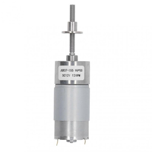 2025 Latest Model Self Locking DC Worm Gear Motor with Flange M6 ...