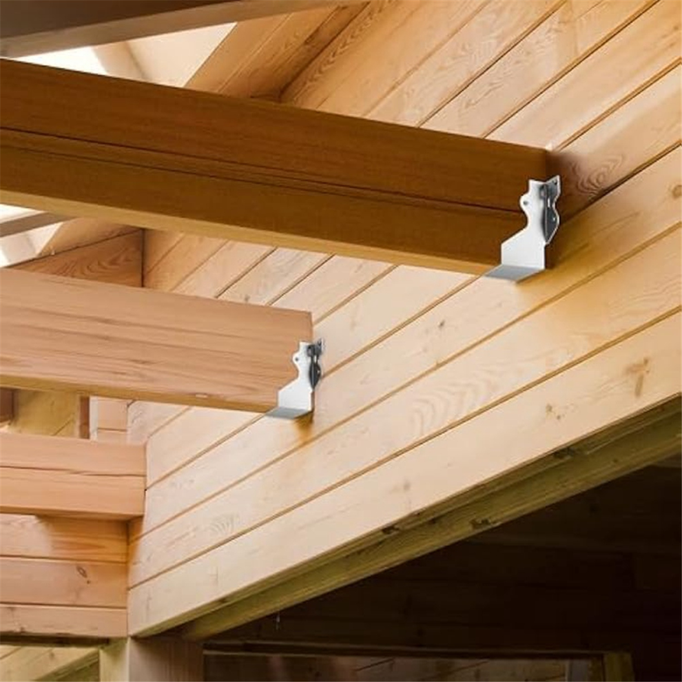 10Pcs Strong Tie Brackets LU24 2X4 Joist Hanger Galvanizing Face Mount ...