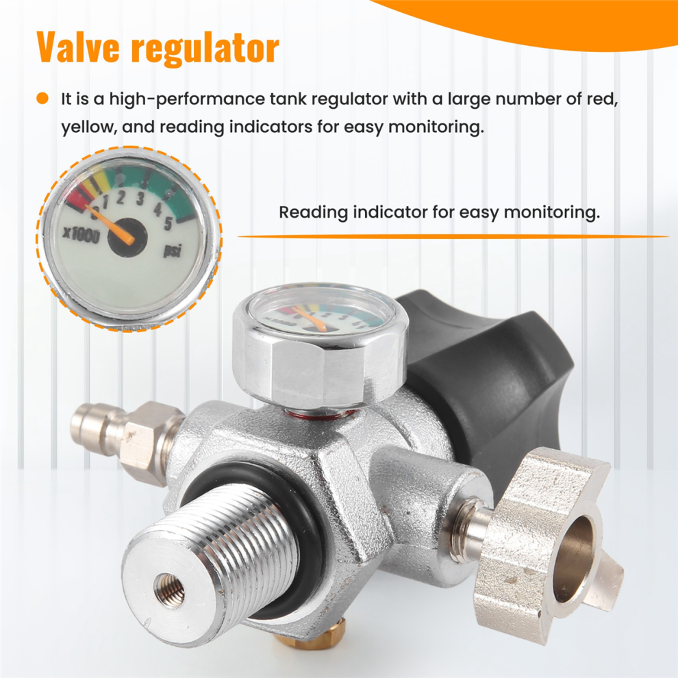 M18X1.5 Thread 4500Psi SCBA Valve Regulator Fill Station Hose for PCP ...