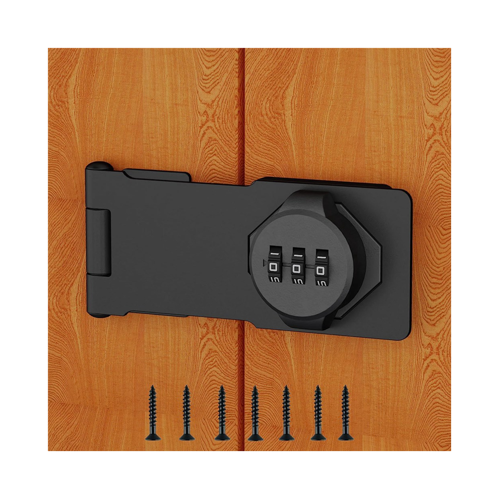 Keyless Combination Lock -3-Digit for Cabinet Doors on OnBuy