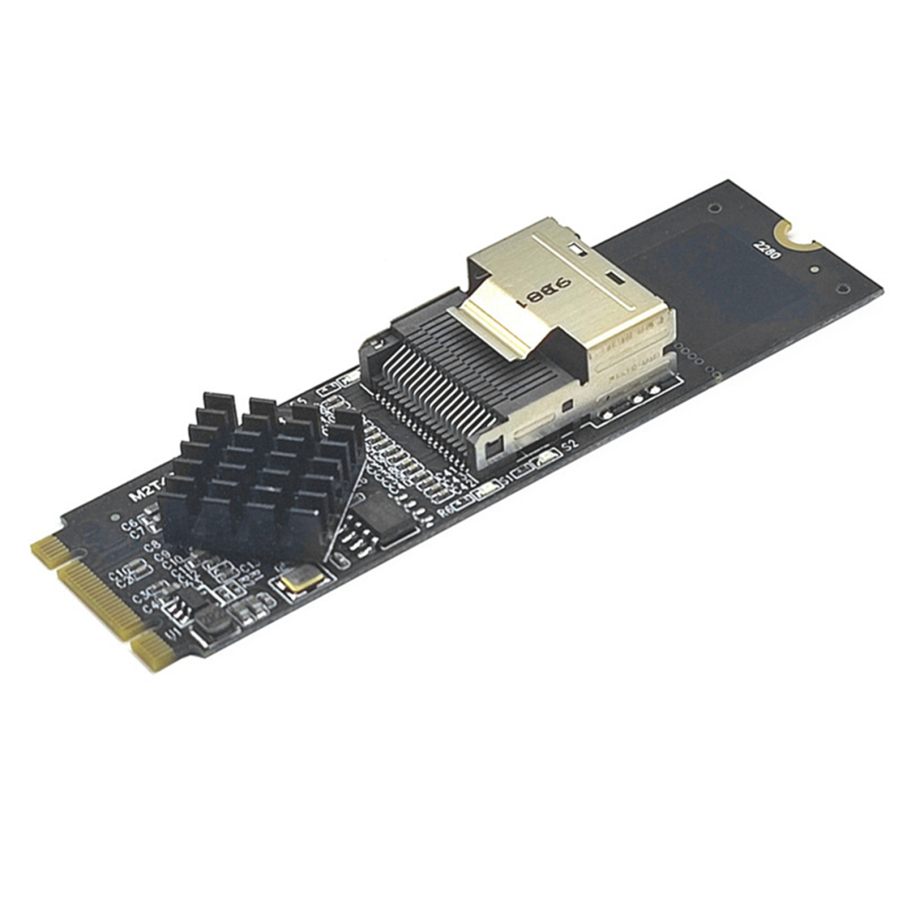 Adaptér pre pevný disk M.2 NVME na SFF-8087 SATA3.0 Mini-SAS/SATA on OnBuy