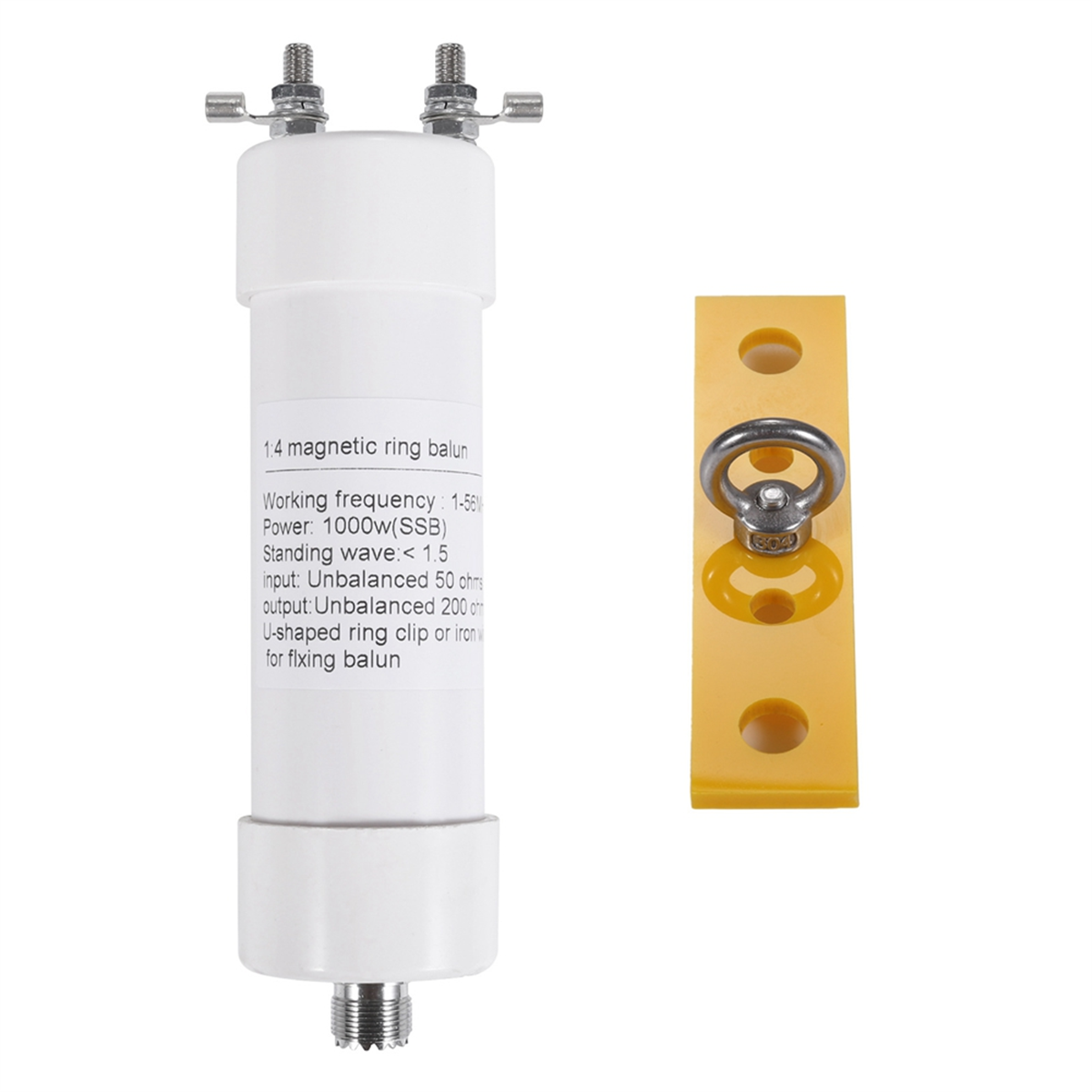 Antena Balun de Ondas Curtas 1:4 Balun 1000W 1-56MHz para Windom OCFD ...