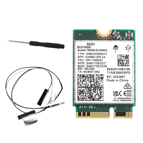 BE201 WIFI7 Card 8774Mbps BT5.4 WiFI 7 Wireless WIFI Card Module on OnBuy