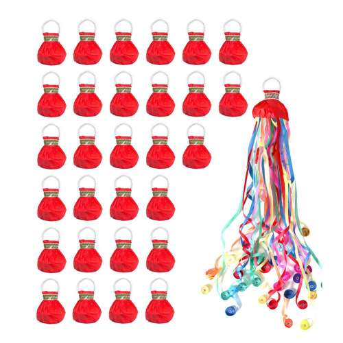 30Pack Streamers Popper Hand Throw Streamers on OnBuy