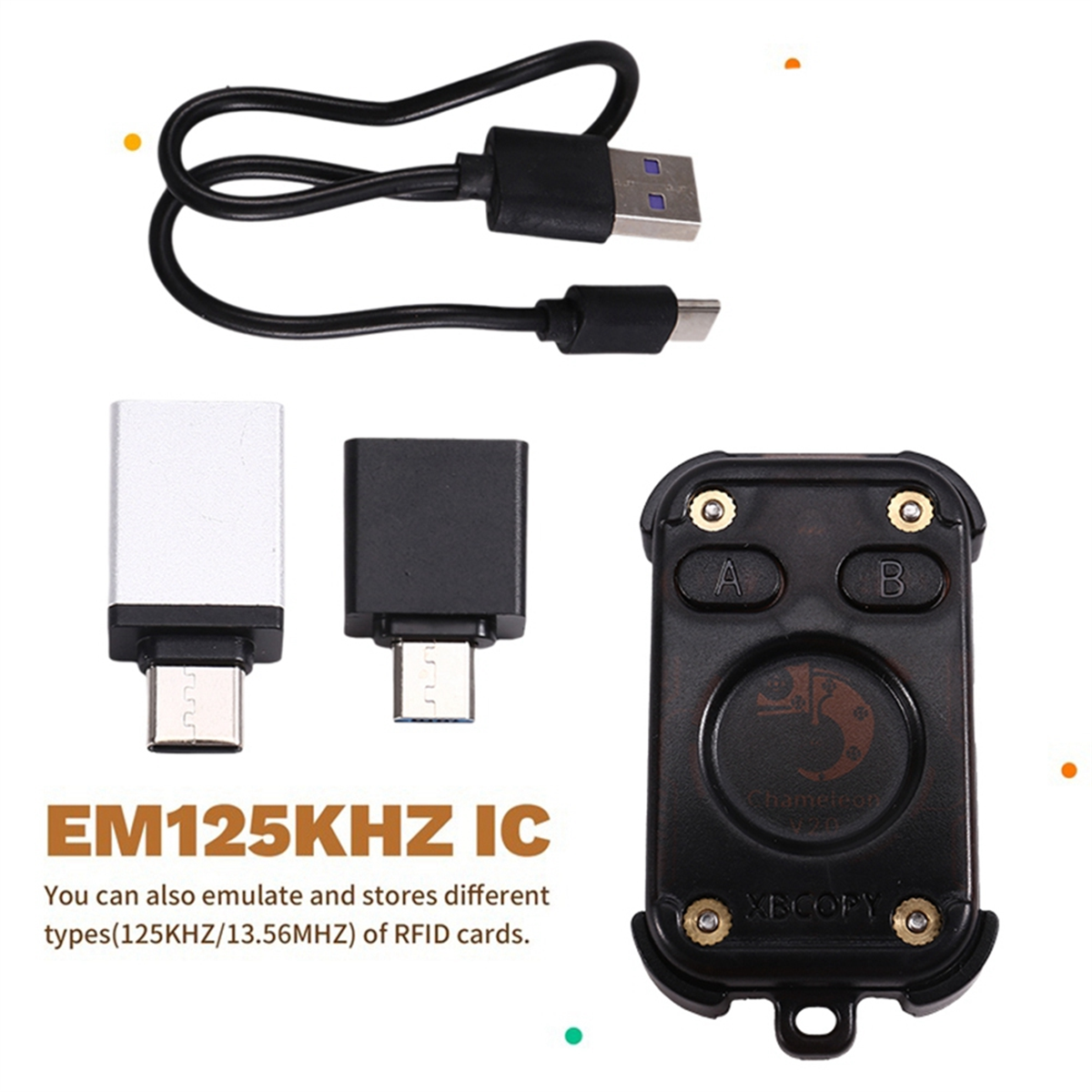 Chameleon V2.0 RFID Smart Chip Reader Emulator NFC Duplicator on OnBuy