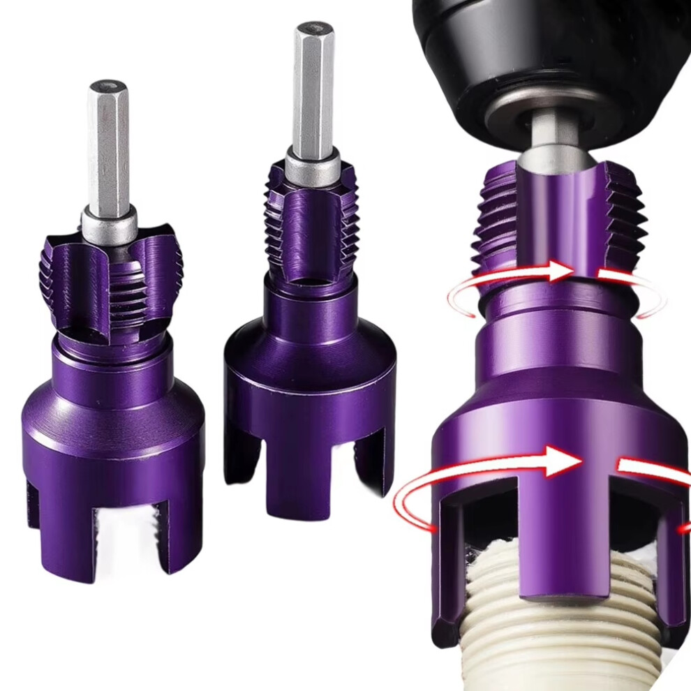 Fileteuse pour tuyaux d'eau en PVC PPR 20 mm/25 mm, outil de taraudage ...