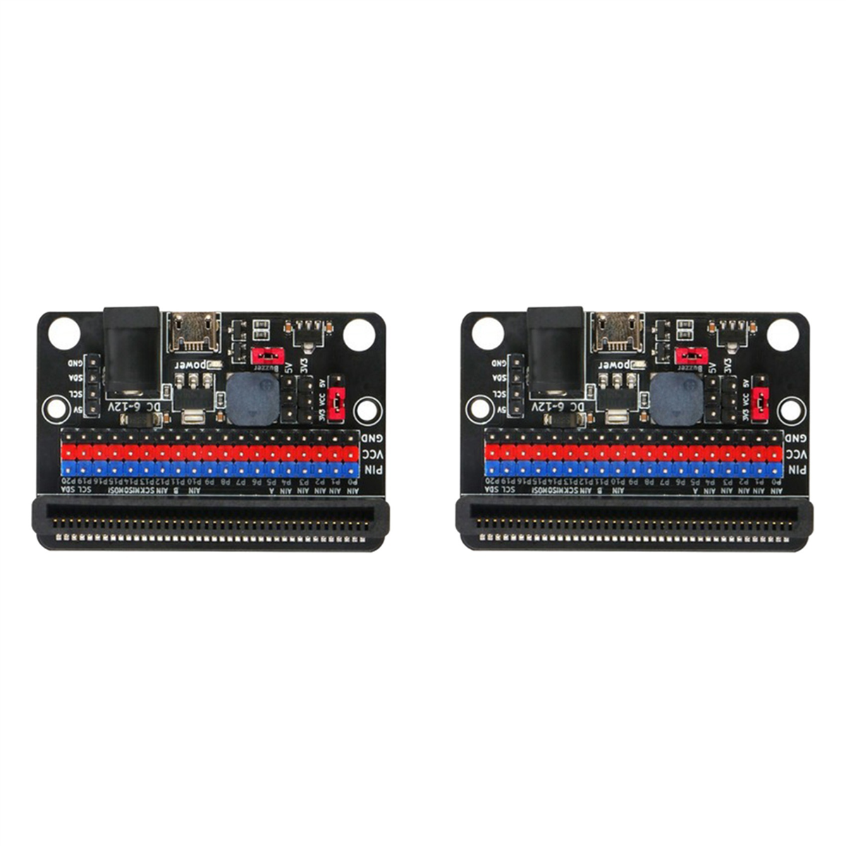 1 Stück Erweiterungskarte für Microbit GPIO-Erweiterung Python IO:Bit ...