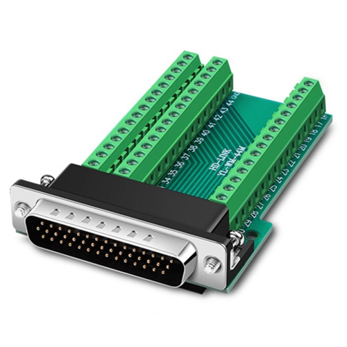 HDB44 Solderless Connector Industrial 3 Rows D-SUB 44Pin Male,C on OnBuy