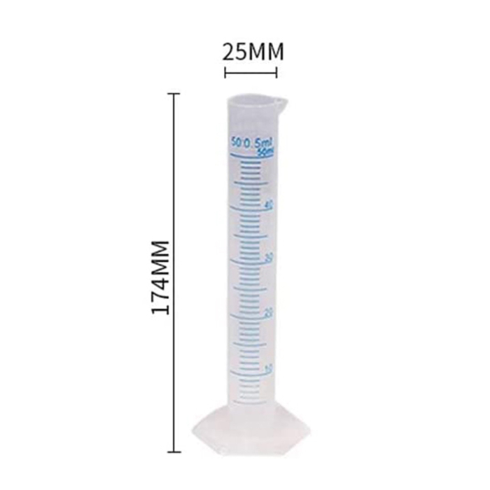 Tube gradué en plastique pour éprouvette graduée (25 ml) on OnBuy