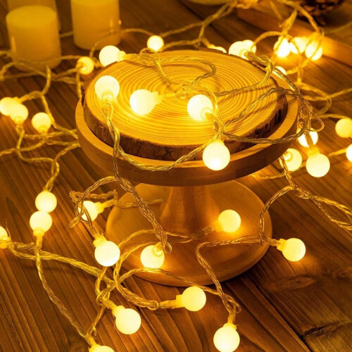 ((Warm color) Warm small ball style, ?USB type always on?3 meters 20 ...
