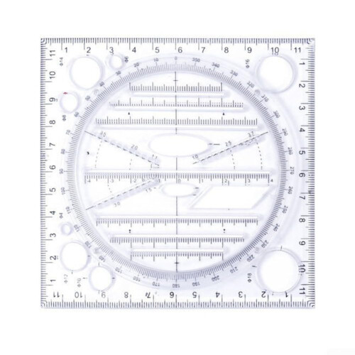 Unique Rotating Ruler for Multiple Measuring Needs in Various Areas ...