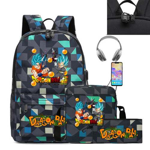 (Large diamond, Shoulder bag) Dragon Ball Backpack Wuzi Turtle School ...