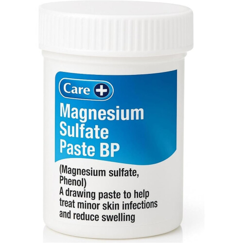 Care Magnesium Sulphate Paste 50g: Drawing Ointment for Superficial ...