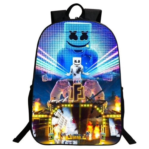 (04) 2024 Marshmello Backpack Children's Backpack Marshmallow Primary ...