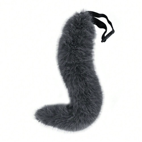 (grey) anime zones fox tail comic exhibition live dress up cosplay ...