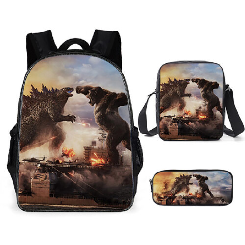 (8, pencil case) Godzilla Godzilla Backpack Primary and Secondary ...