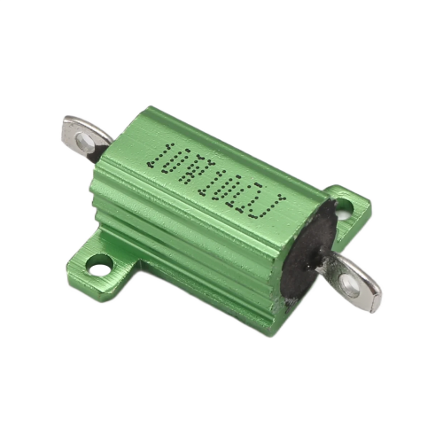 Green Aluminum Chassis Mounted Wirewound Resistors 10W 10 Ohm 5% on OnBuy