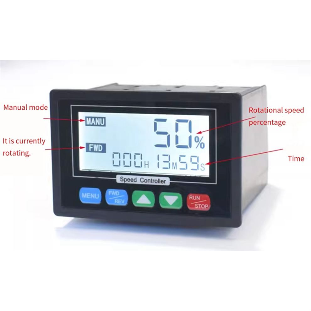 DC10V-55V PWM DC Motor Speed Controller with LCD Display on OnBuy