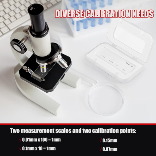 0.01mm Microscope Calibration Slide Ruler Calibration Camera Ruler on OnBuy
