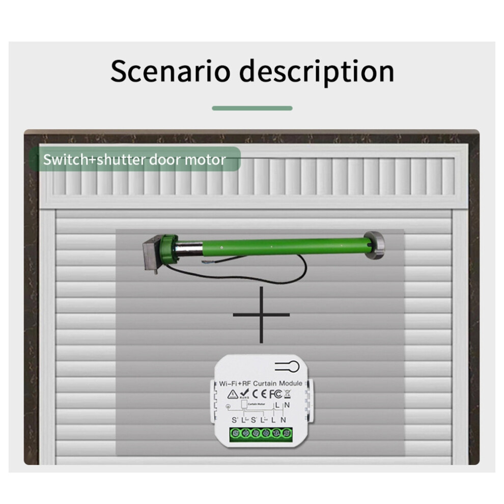 Module de contrôle de volets roulants et de stores intelligents Tuya ...