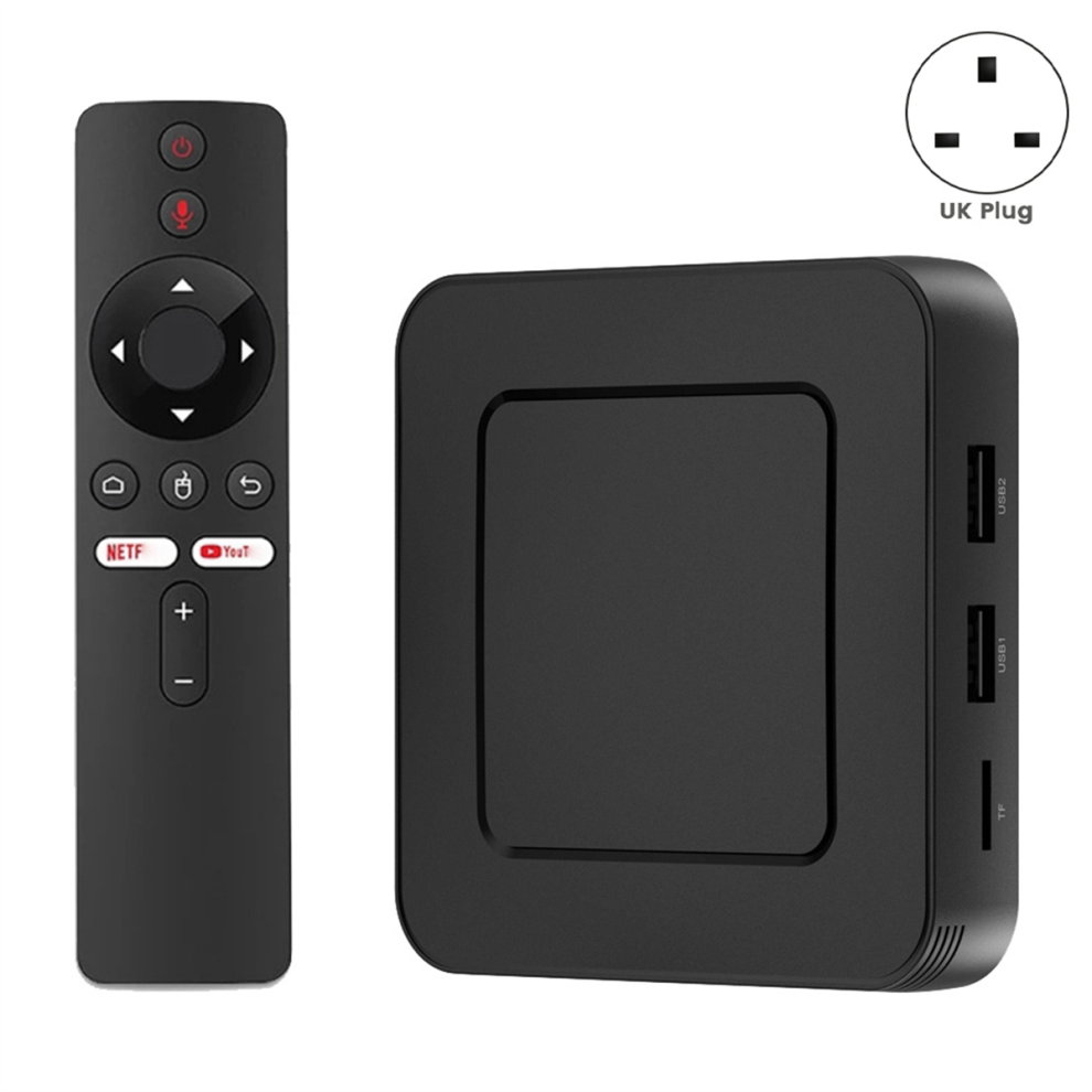 Decoder Android TV ATV OS 4K con Allwinner H313, spina UK on OnBuy