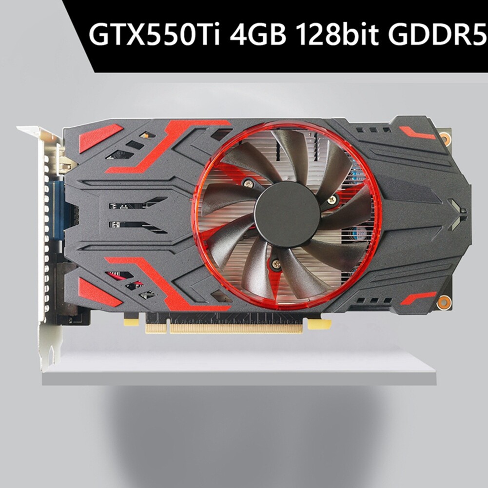 Carte graphique GTX 550Ti 4 Go GDDR5 pour ordinateur et jeux vidéo on OnBuy