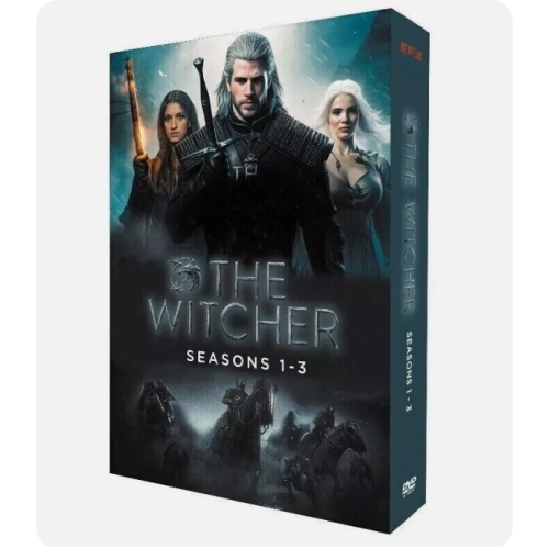 The Witcher Season 1-3 DVD TV Series 9-Disc New Box Set English on OnBuy