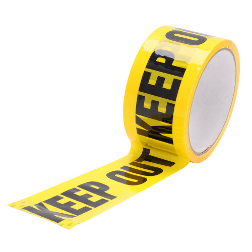 2X KEEP OUT Barricades Tape 25 M Construction Site Packing on OnBuy