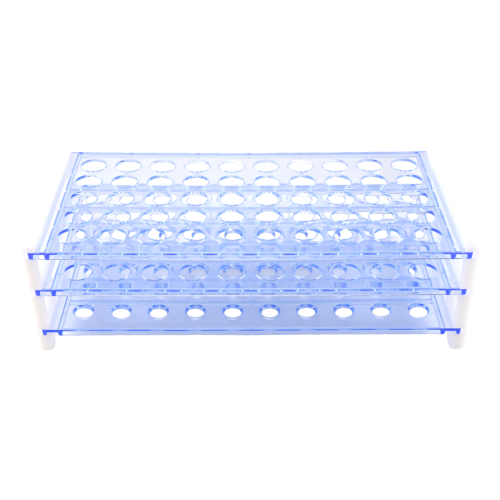 Plastic Test Tube Rack for 12-13MM Test Tubes 50 Hole Positions on OnBuy