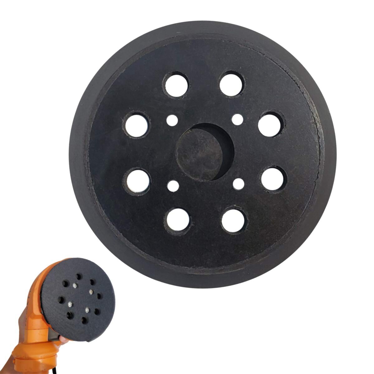 5 Inch Hook and Loop Sander Backing Pad 125mm Replacement Sanding Pad ...