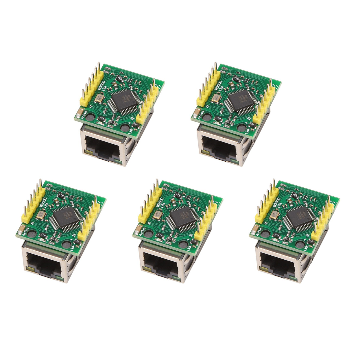 Modulo di rete Ethernet W5500 Interfaccia SPI Protocollo Ethernet/IP on ...