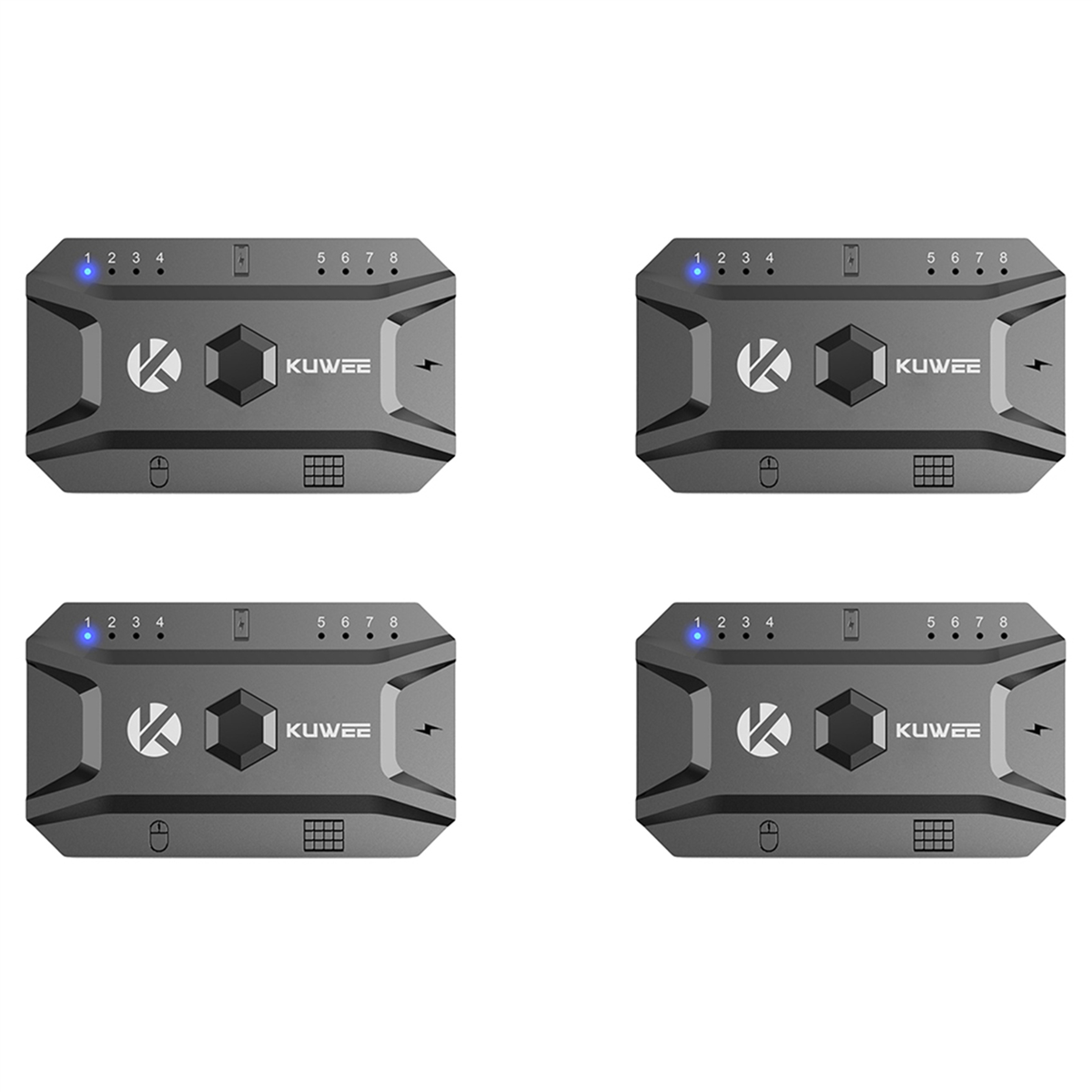 Convertitore Bluetooth Hub USB 5.0 da tastiera e mouse cablati a hub ...