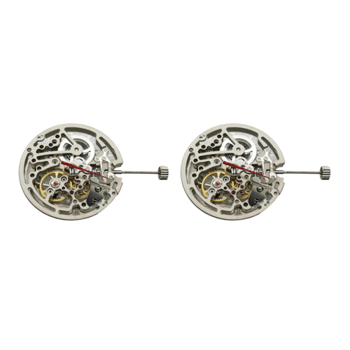 Hollow Mechanical Automatic Skeleton Watch Movement for TY2809 Watch on ...