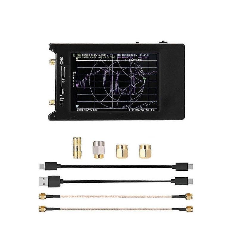 -h4 Vector Network Analyzer 10khz-1.5ghz Mf Hf Vhf Uhf Antenna Analyzer ...