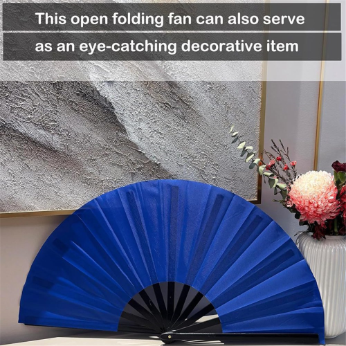 13In Large Rave Fan Popping Fan Clacking Fans for Line Dancing A on OnBuy