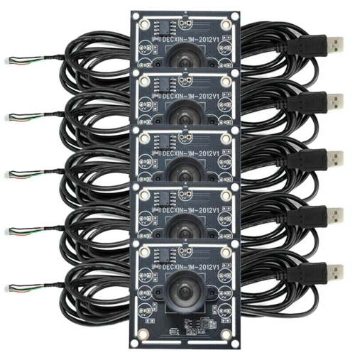 Module de caméra 100 degrés 5 pièces 1MP OV9732 1280X720 USB Pilote ...