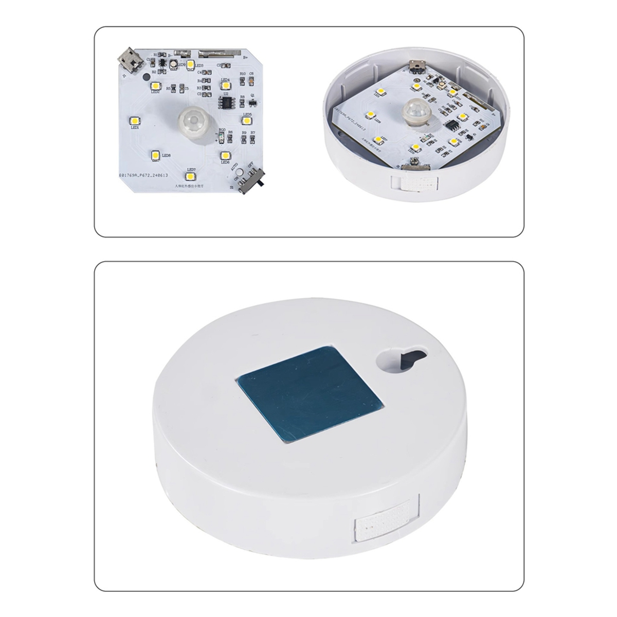 Kit d'éclairage LED à détection de corps humain à faire soi-même ...