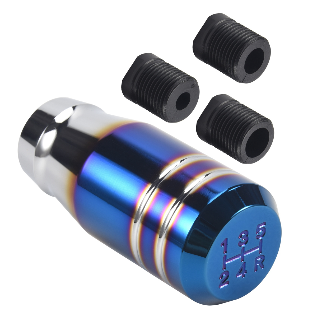 3 Inch Blue Universal Car 5 Speed Gear Lever Manual Shifter Knob on OnBuy